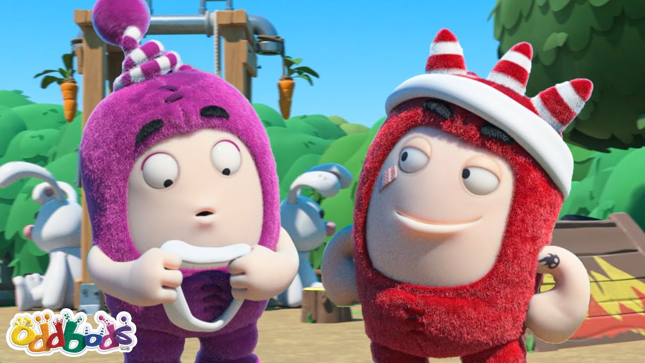 Newt Trains as a Body Builder?! 🏋️🧸 | BEST OF NEWT 💗 | ODDBODS | Funny ...