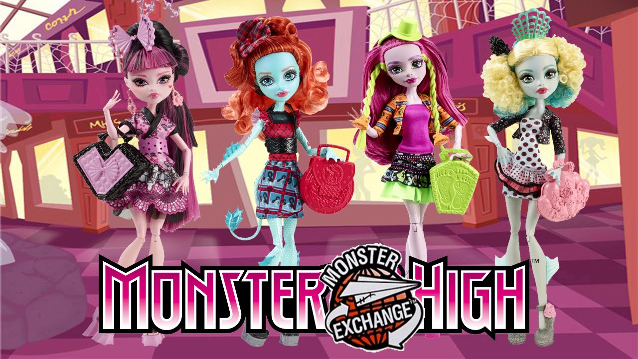 MONSTER HIGH MONSTER HIGH Monster Exchange Marisol Cox,Lagoona Blue ...