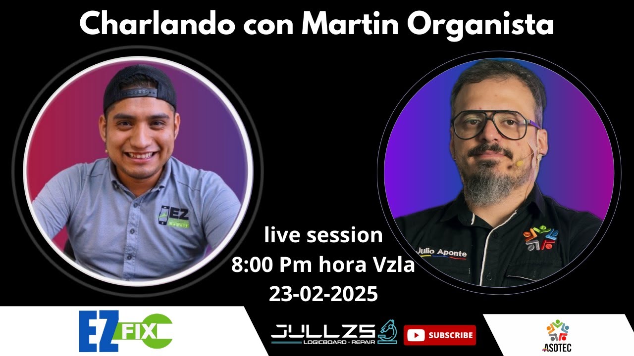 CONVERSANDO CON MARTIN ORGANISTA EZFIX - YouTube
