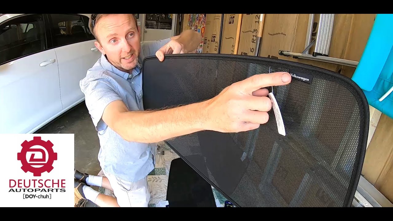 2018 VW GTI SE Ep.360: Installing OEM Rear Window Shades - YouTube