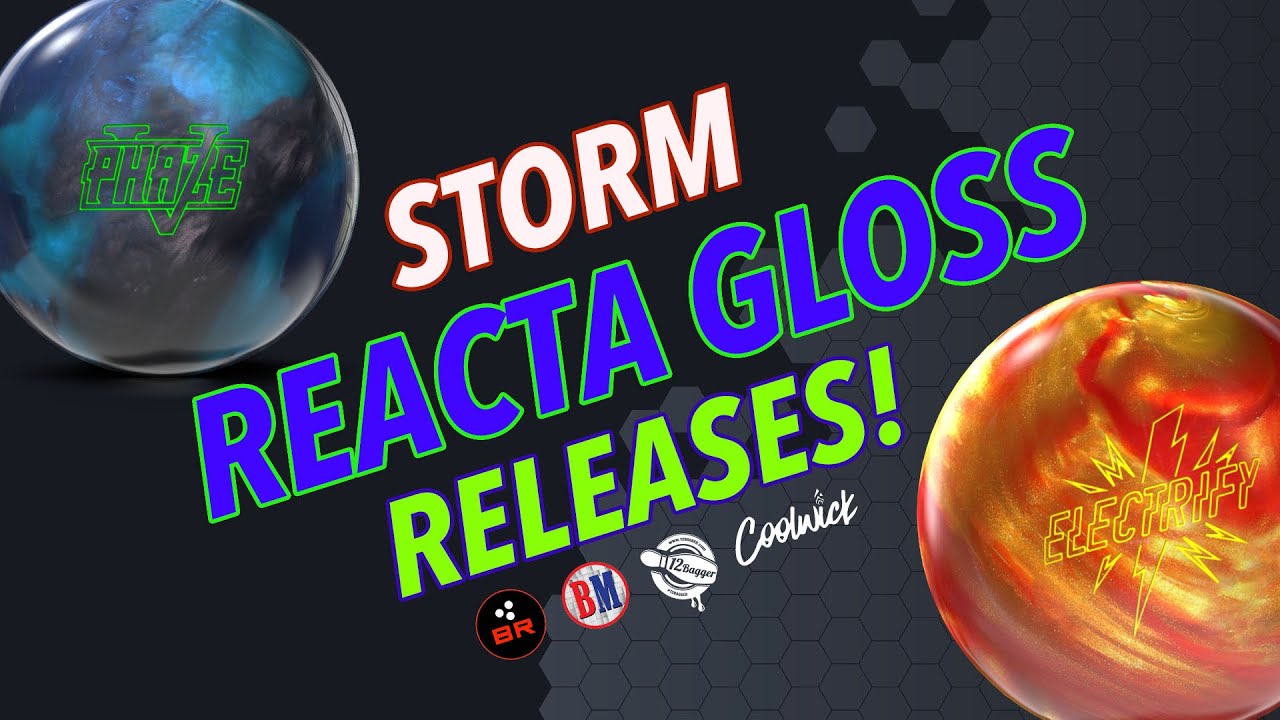 STORM | REACTA GLOSS RELEASES! | PHAZE V * ELECTRIFY G/O | NEW POLISH ...