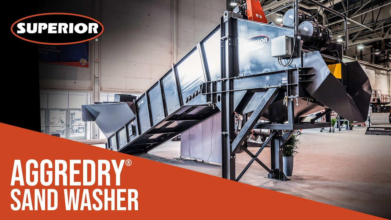 Virtual Tour at CONEXPO-CON/AGG 2020: Aggredry® Washer - YouTube
