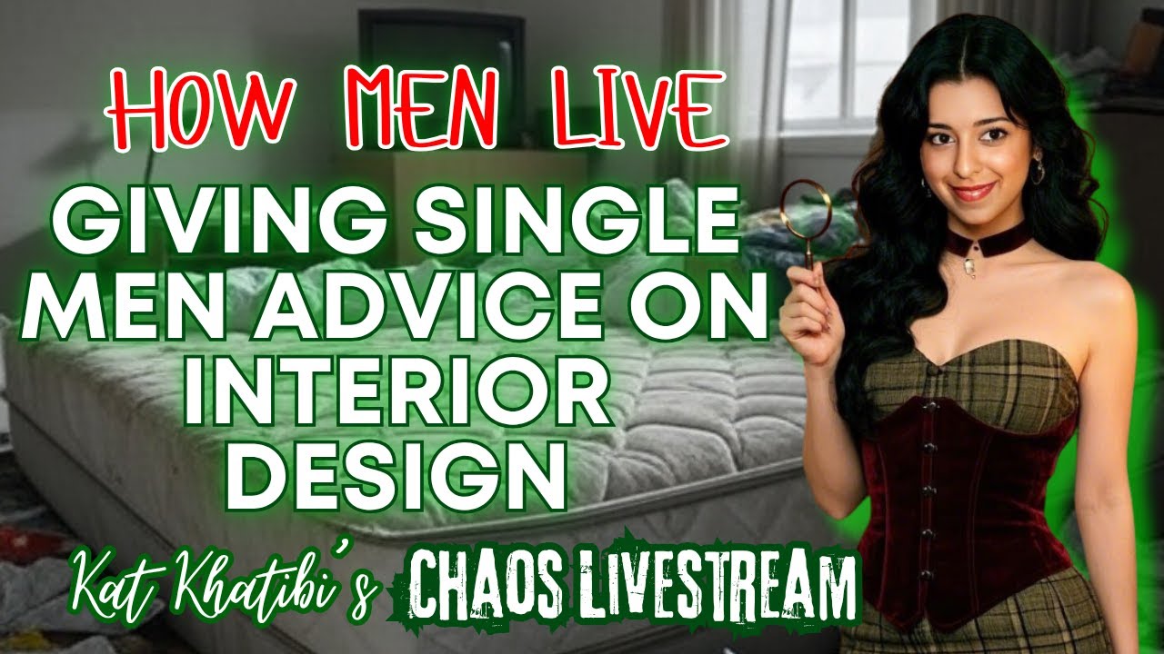 Giving Single Men Advice on Interior Design: How Single Men Live - YouTube