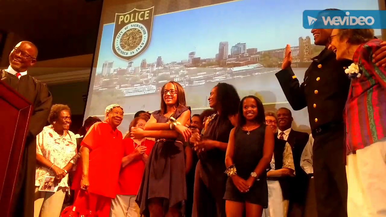 Sacramento Police Chief Daniel Hahn Sworn In 8-11-2017 - YouTube