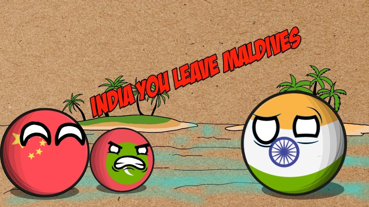 Will Indian Military Pull Out of Maldives? | Countryballs Animation ...