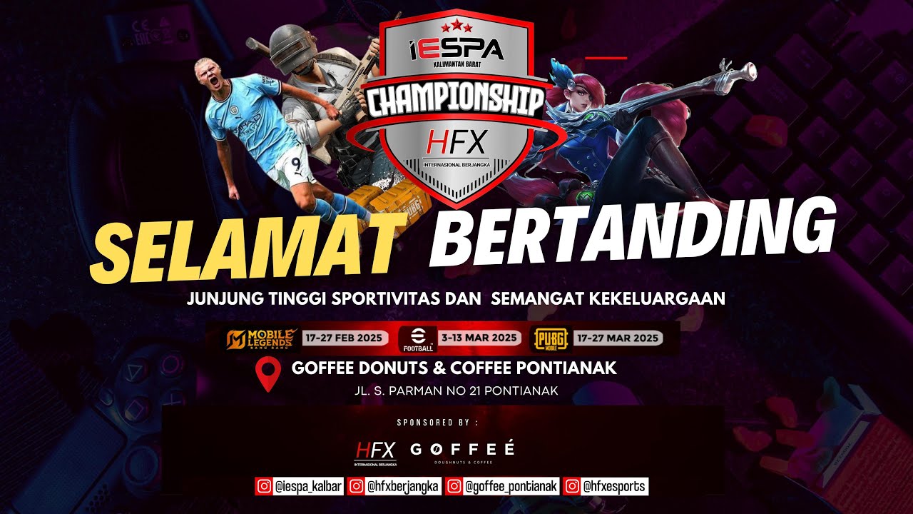 DAILY OFFLINE TOURNAMENT OC PROJECT MLBB PONTIANAK SPESIAL IESPA ...