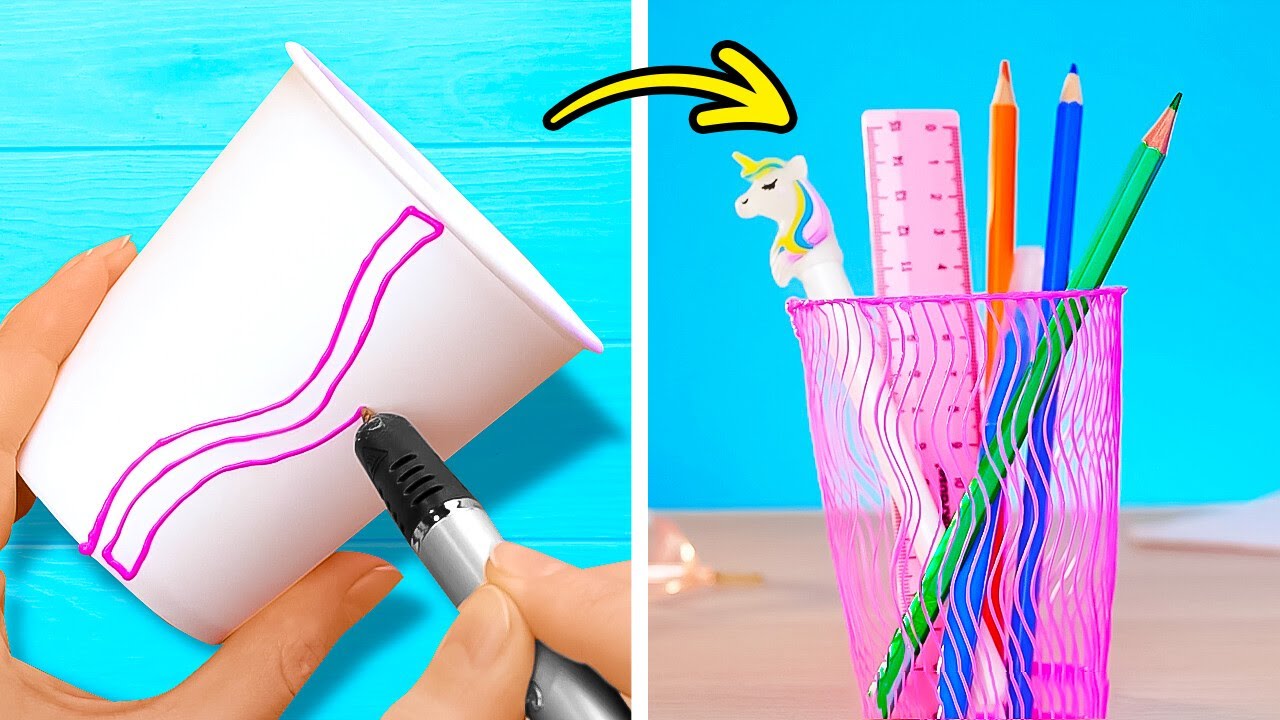 How to Craft Amazing School Supplies and Accessories - YouTube