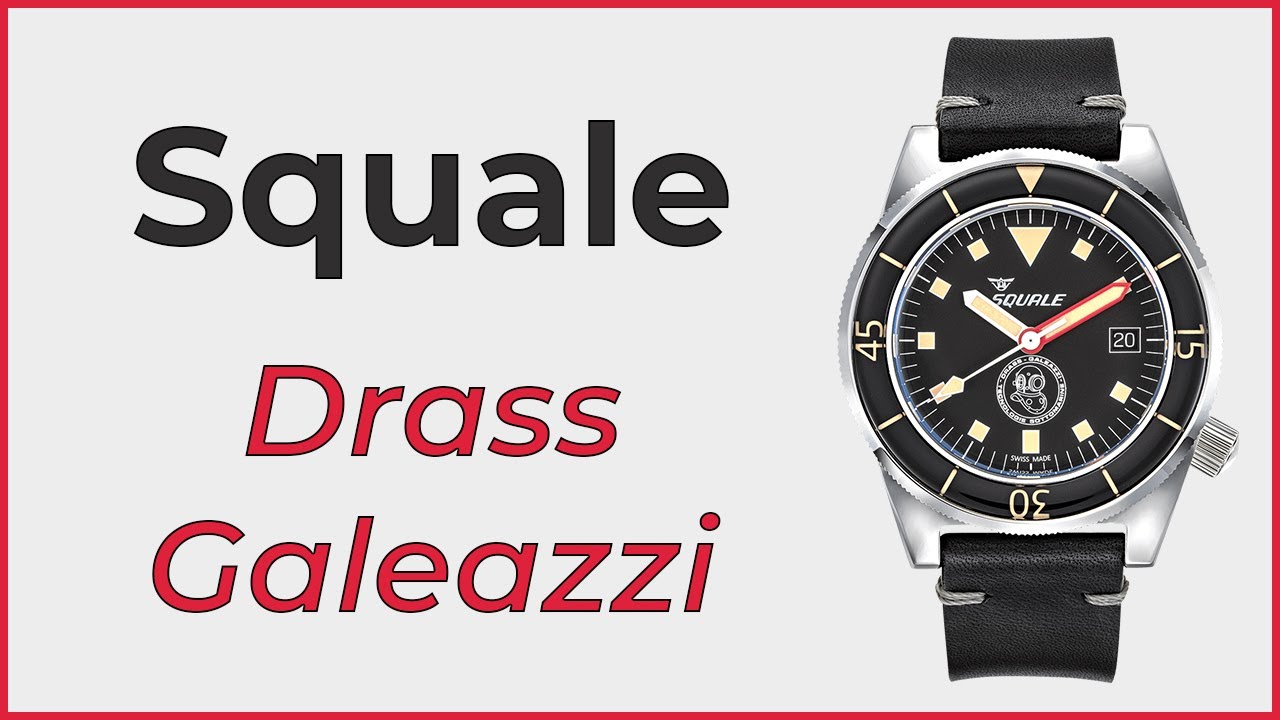 Squale x Drass Galeazzi - The Best Looking Squale Ever? - YouTube