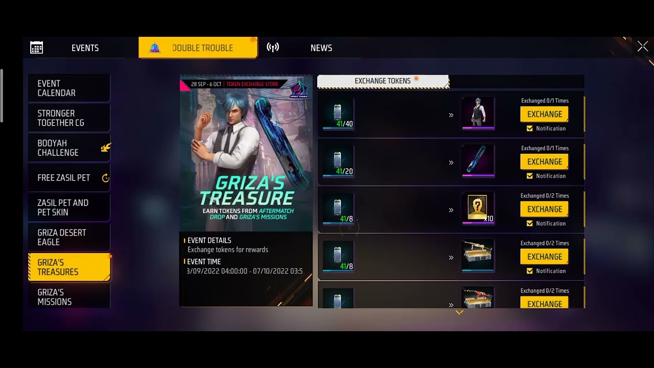 exchange free reward free fire - YouTube