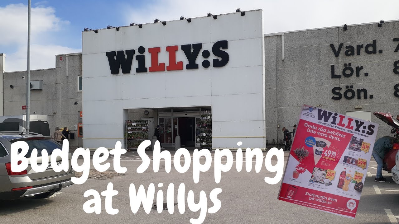 Budget Grocery Shopping at Willys in Sweden | Europe 😌 - YouTube