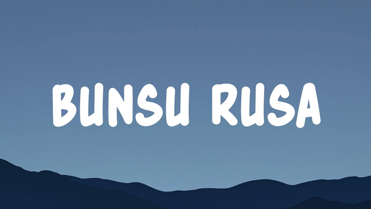Bunsu Rusa - DJ Xavier feat. Shirley (Lyrics) - YouTube