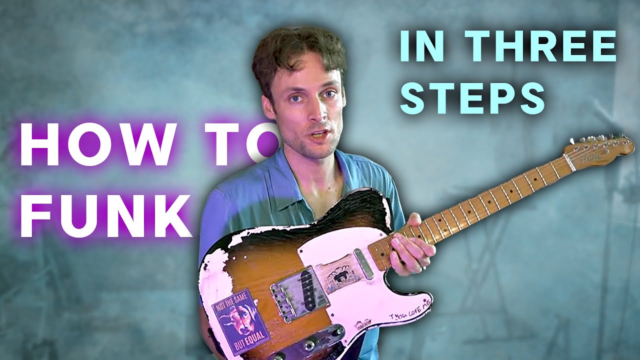 Easy Funk Guitar Tutorial (3 Steps TO FUNK) - YouTube