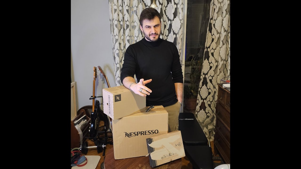 Nespresso Capsule Machine Unboxing - YouTube