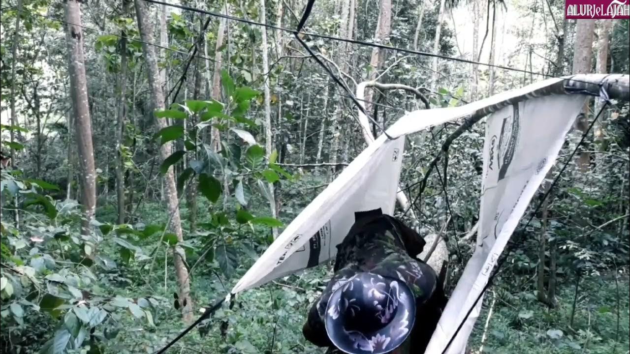 CAMPING HOROR : UJI NYALI BERMALAM DI HUTAN ANGKER YANG PENUH PENAMPAKAN - YouTube