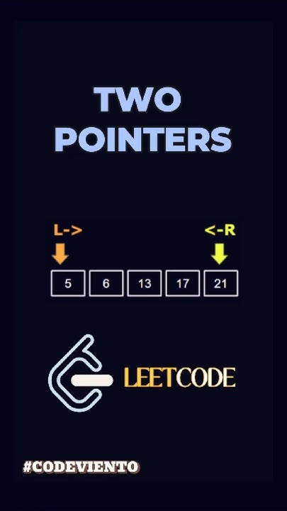 Two Pointers Pattern: The Secret Weapon for LeetCode Mastery! - YouTube