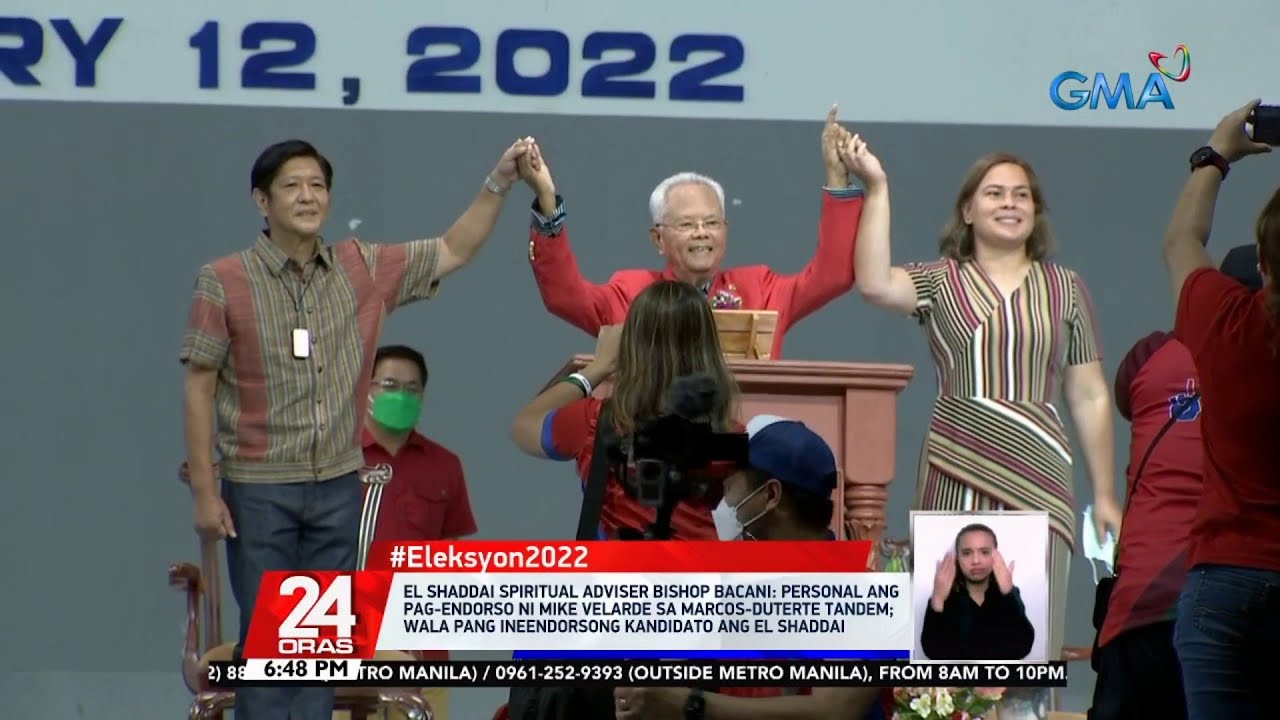 El Shaddai spiritual adviser Bishop Bacani: Personal ang pag-endorso ni ...