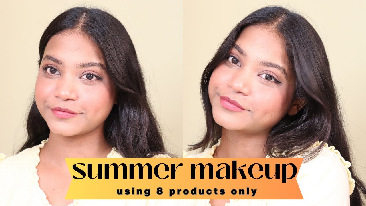 GRWM | Quick Summer Makeup using just 8 products 🫶🏻 | PARUL PRAJAPATI - YouTube