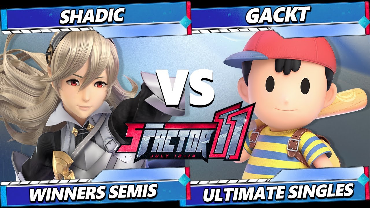 S Factor 11 TOP 8 - Gackt (Ness) Vs. SHADIC (Corrin) Smash Ultimate ...