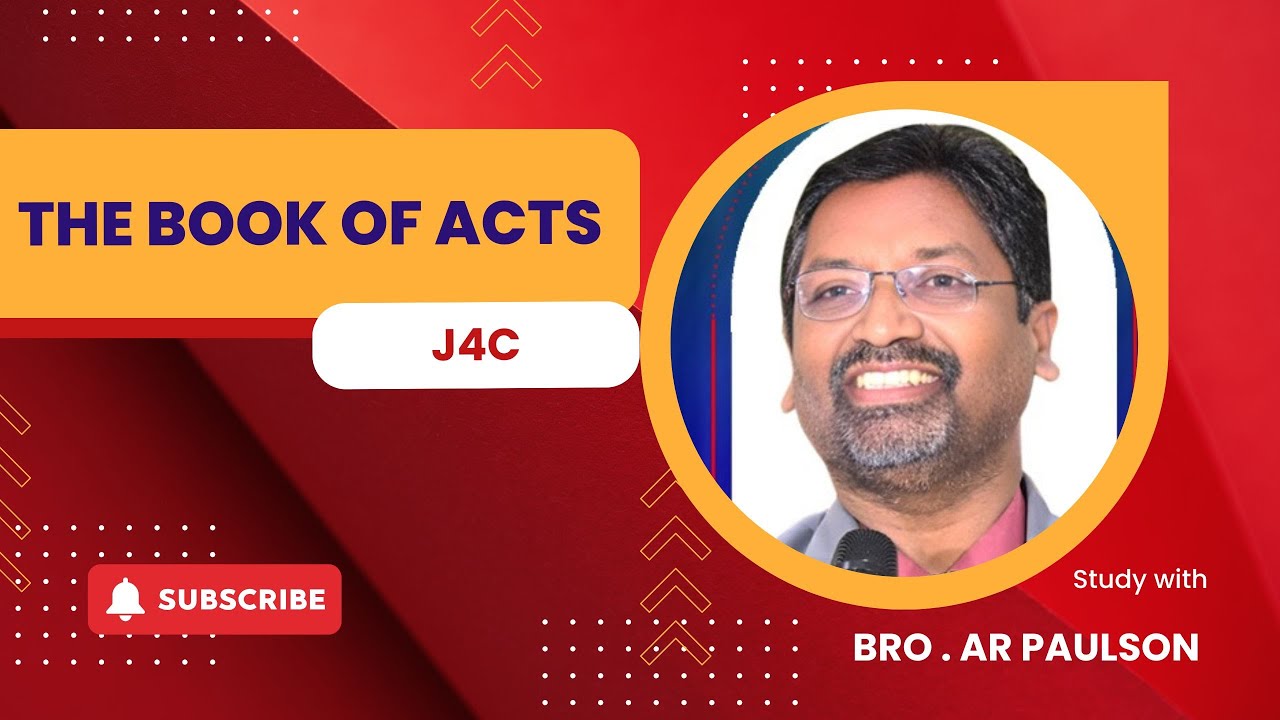 |THE BOOK OF ACTS|ACTS 20|AR PAULSON| BIBLE STUDY| - YouTube