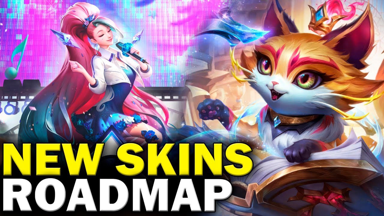 LEAKED Skins Roadmap - Skinlines & Events - League of Legends - YouTube