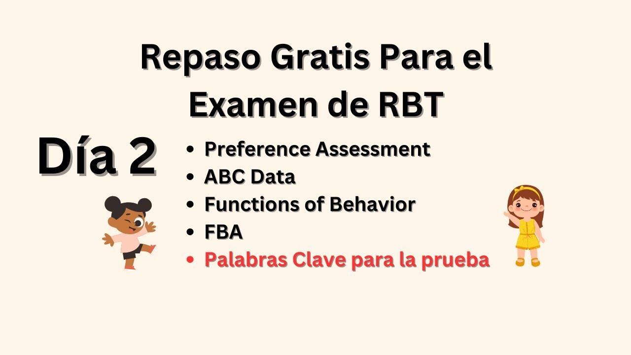 Repaso para el Examen de RBT Gratis en Español Día 2 - YouTube