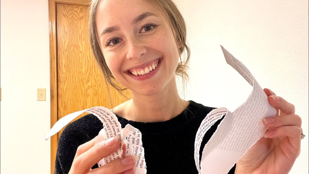 ASMR Secretary Ripping Papers - Tearing Paper - Secretary Roleplay ...