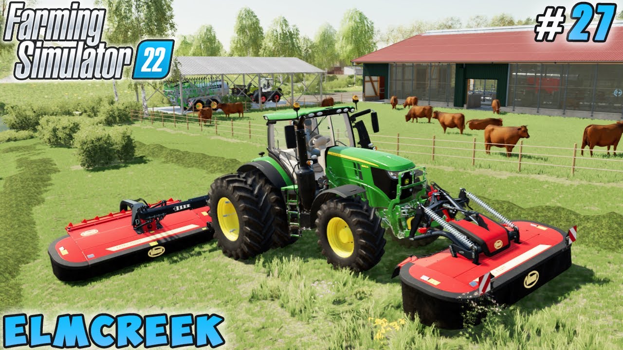 Planting corn, post-sowing weed control & rolling, mowing meadow grass ...