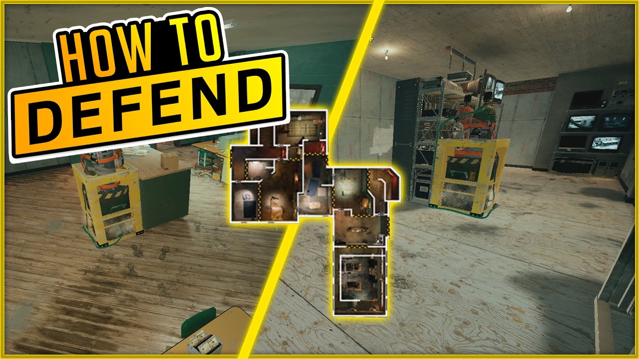How to Defend Cash/CCTV on Clubhouse - Rainbow Six Siege - YouTube