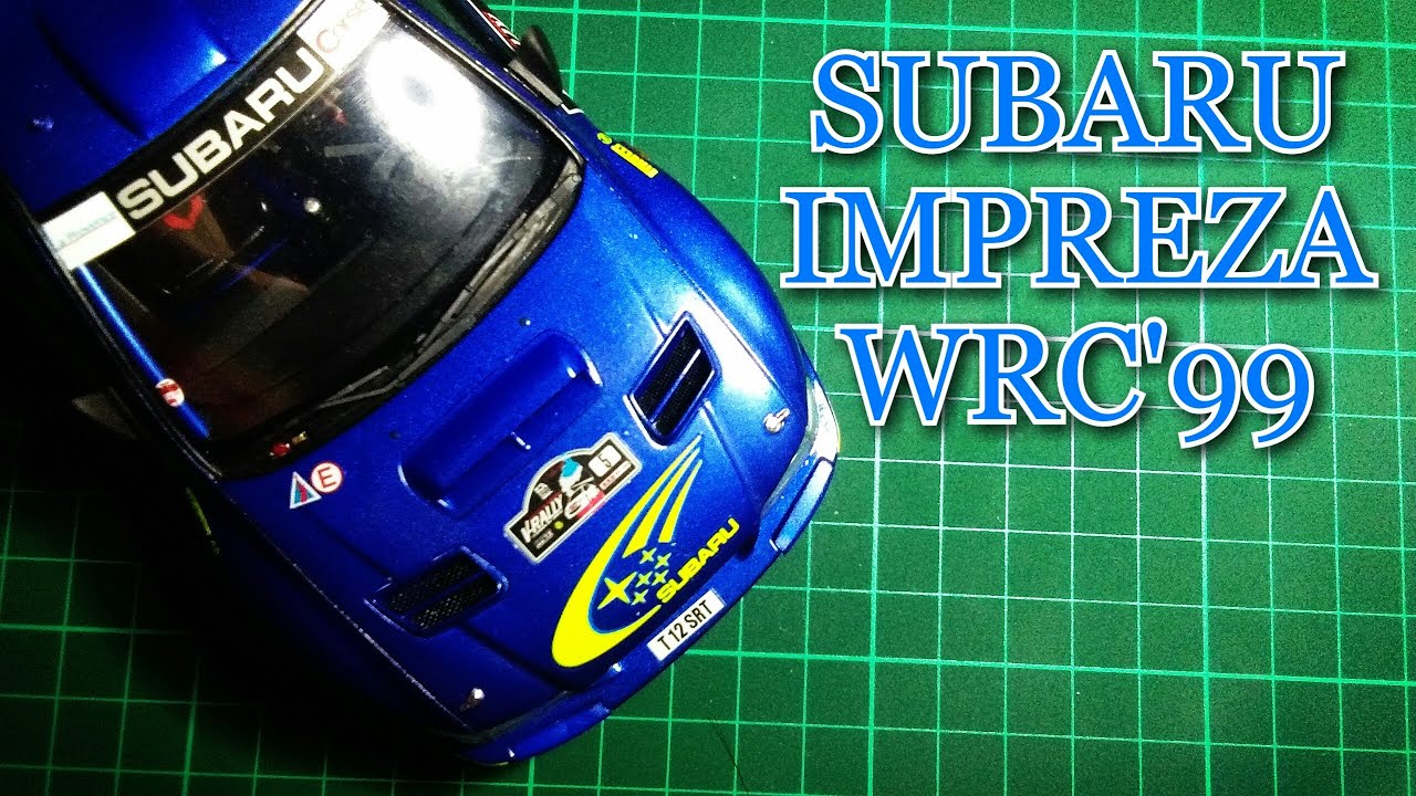 Building a realistic tiny tamiya Subaru Impreza WRC`99 1/24 in 10 ...