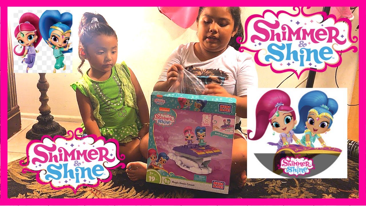 SHIMMER AND SHINE MAGIC CARPET/TOY REVIEW - YouTube