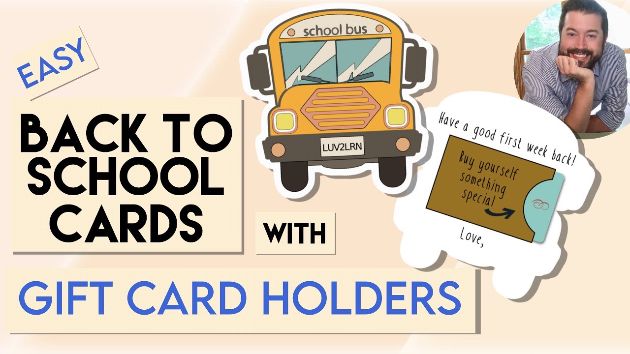 Learn to make Back to School money CARDS | Easy gift card ideas | Card ...