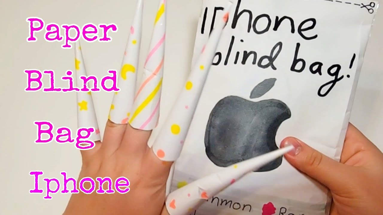 Apple Blind Bag - Iphone Paper blind bag Satisfying asmr #blindbag # ...