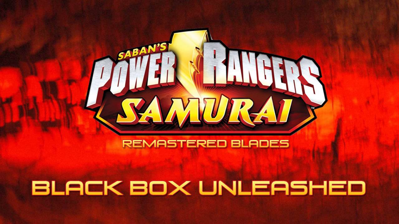 Power Rangers Super Samurai: Remastered Blades: 01 Black Box Unleashed ...