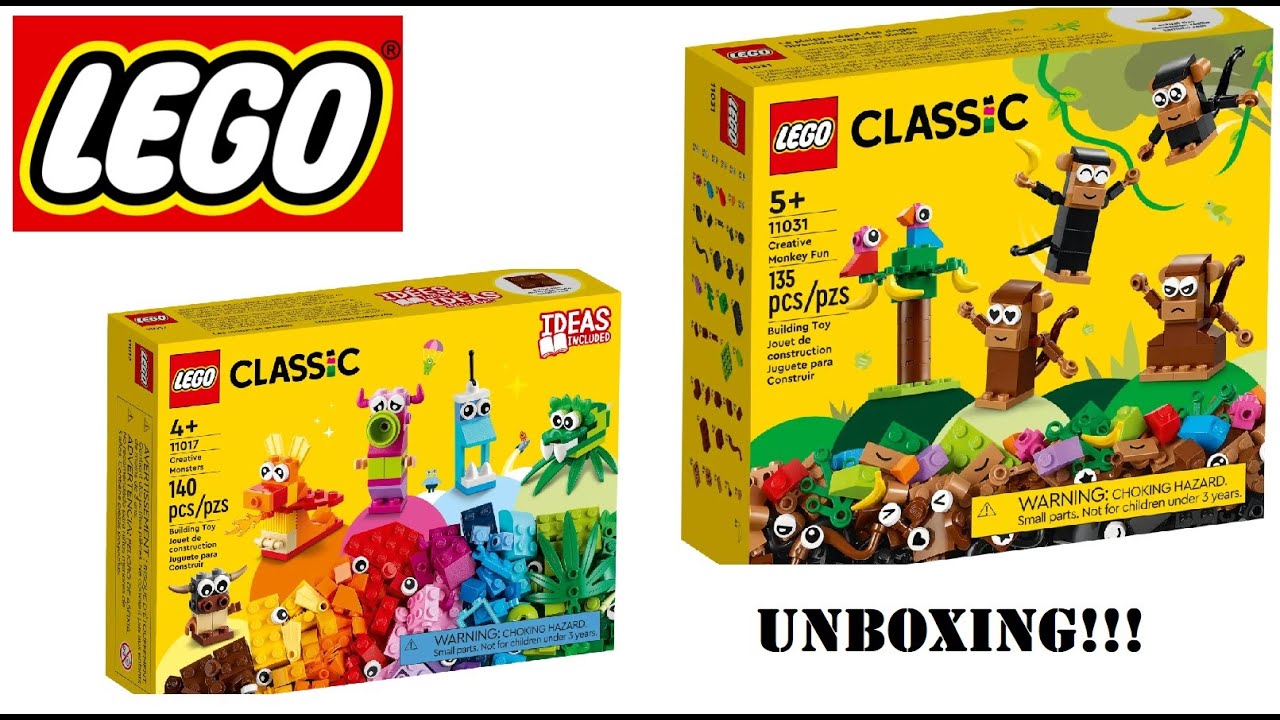 LEGO CLASSIC Compilations Monkeys and Monsters - YouTube
