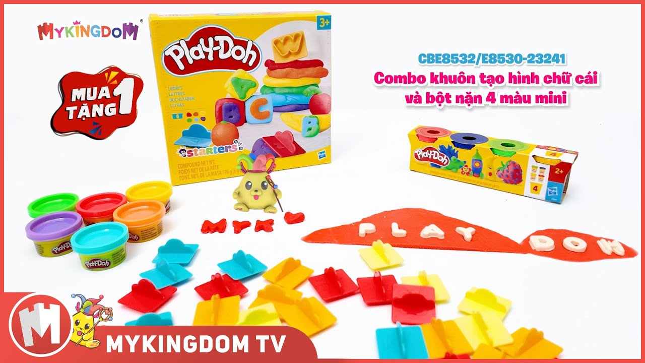 PLAYDOH BACK TO SCHOOL | BÉ VUI HỌC CHỮ - YouTube