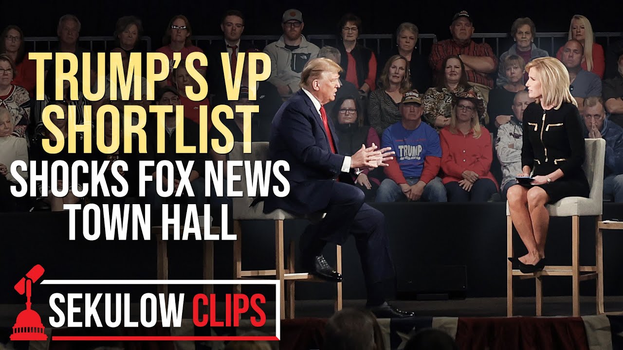 Trump’s VP Shortlist Shocks Fox News Town Hall - YouTube