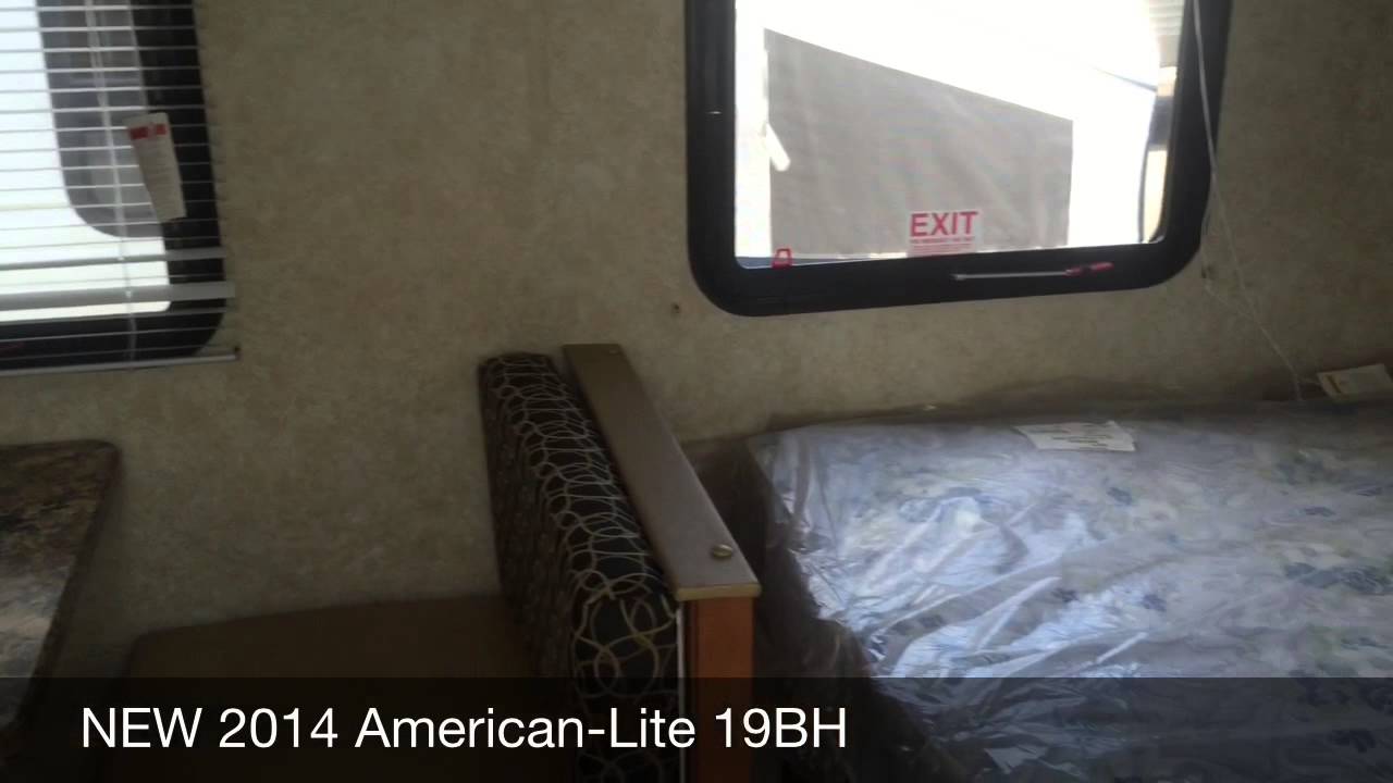 NEW 2014 Gulf Stream Ameri-Lite 19BHC Travel Trailer - YouTube