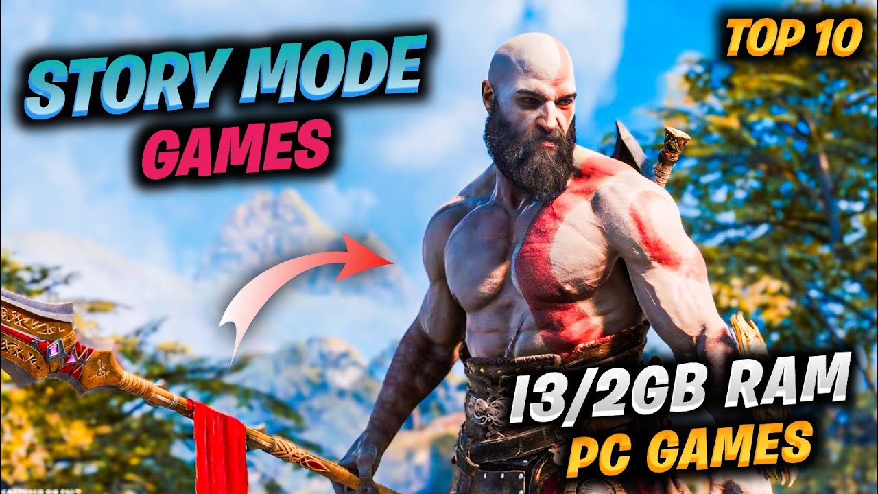 TOP 10 Best Single player/Story games for LOW END PC 2024 - YouTube