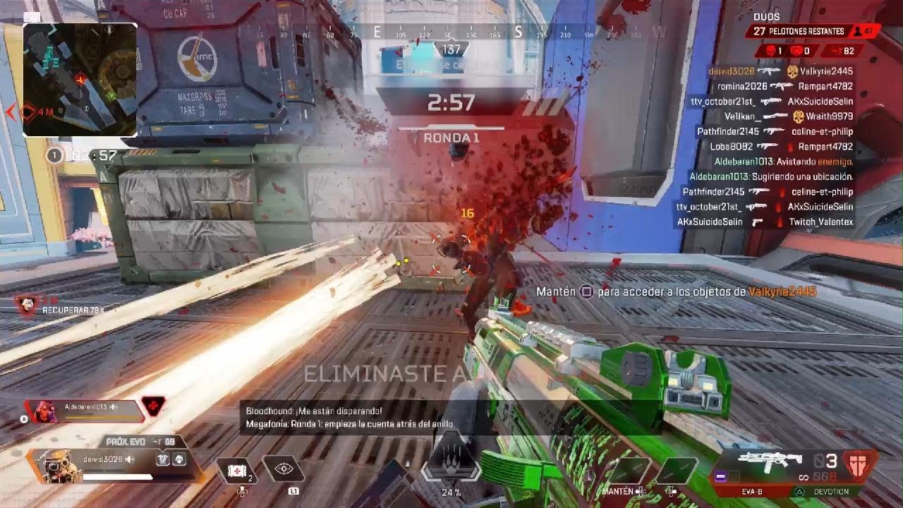 Apex Legends VPX_Pro matando un predator - YouTube