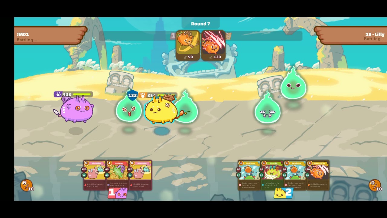 Beginner strategy for RBP team 1k mmr bracket #axieinfinity #axie # ...