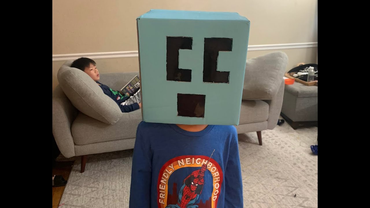 We Try Making A Craftee Costume For Halloween! - Daily Vlog 2583 ...