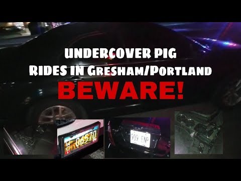 Portland & Gresham Unmarked Police Cars (EXPOSED) BEWARE DRIVERS! - YouTube