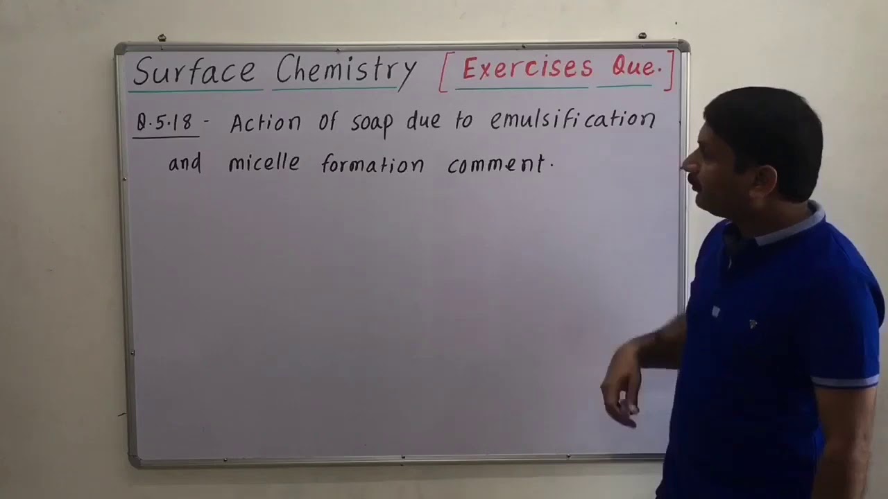 Action of soap, micelle formation, class 12th chemistry - YouTube