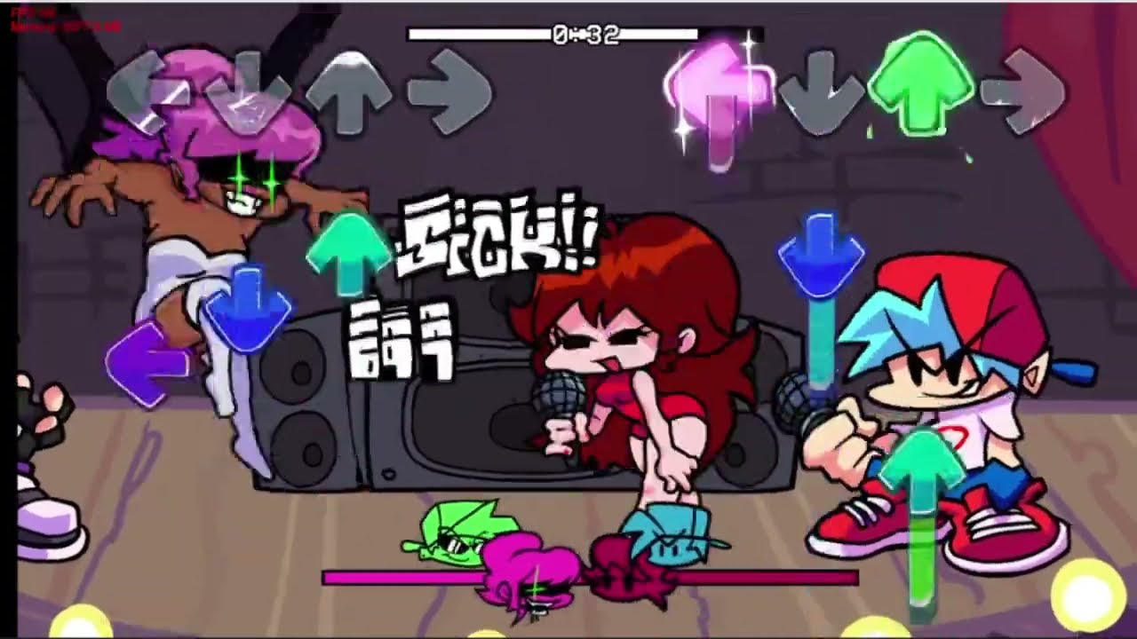 FNF Bad Time (Metal) But It's BF & GF (B3 Version VS OG Version) - YouTube