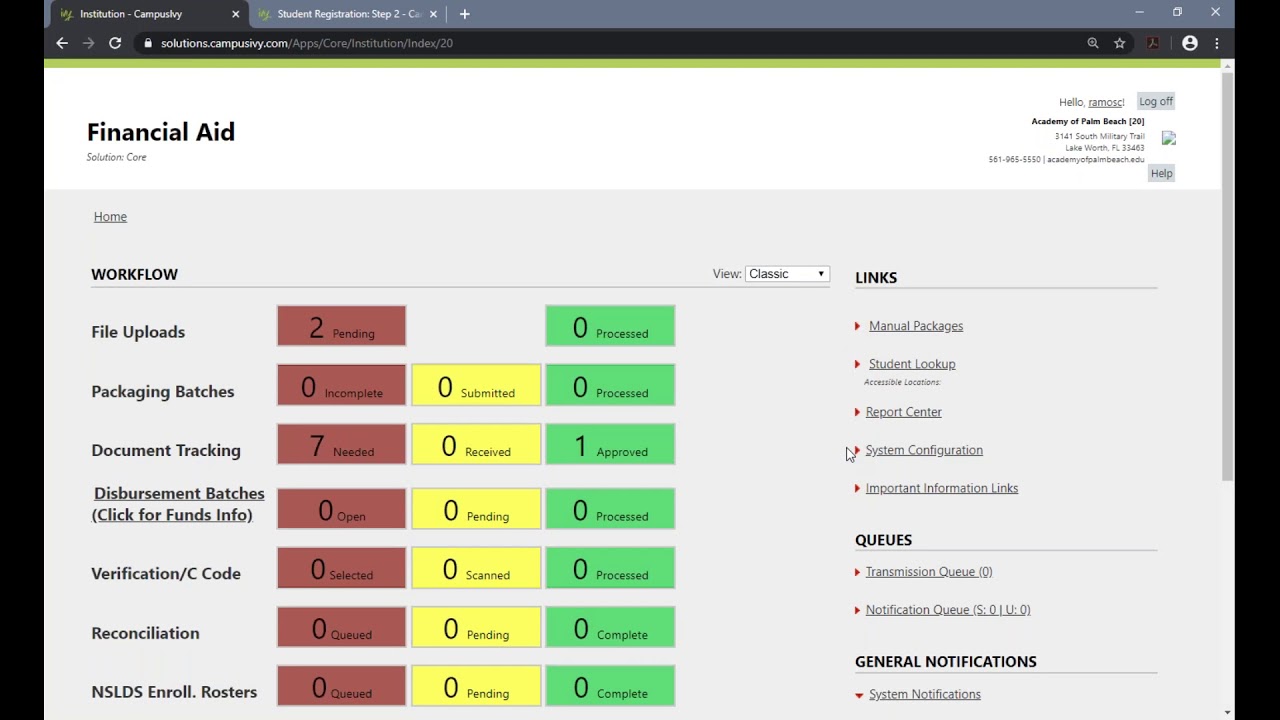 Campus Ivy Student Self Registration Training - YouTube