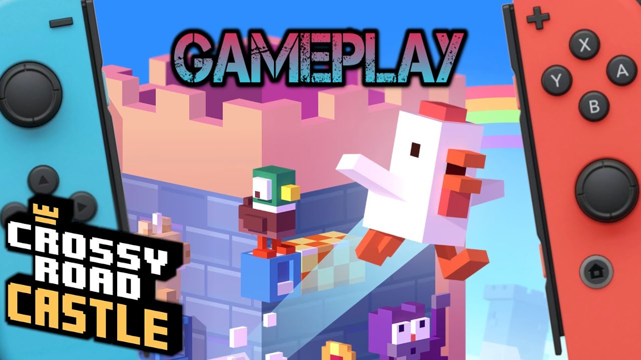 Crossy Road Castle | Nintendo Switch Gameplay - YouTube