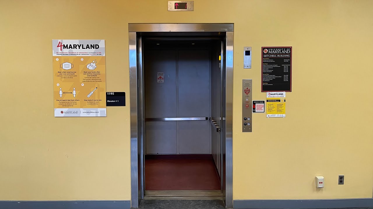 Dover Oildraulic Elevator | Mitchell Building | University of Maryland ...