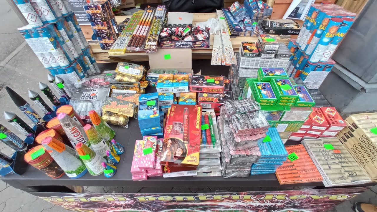 Colecție nouă de 🧨petarde și artificii🎆 - FS5, MAMBA 1, CIRCOBLITZ ...