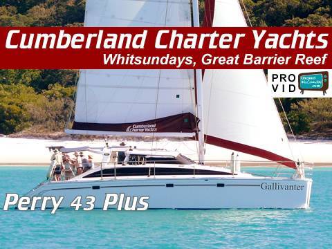 Whitsunday bareboats Whitsundays Perry 43 Plus Sailing Catamaran - YouTube
