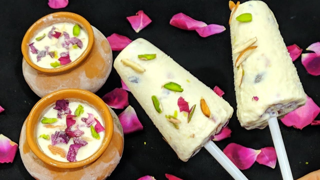 Shahi Matka Kulfi Recipe | घर पर बनाये शाही मुगले आजम मटका कुल्फी ...